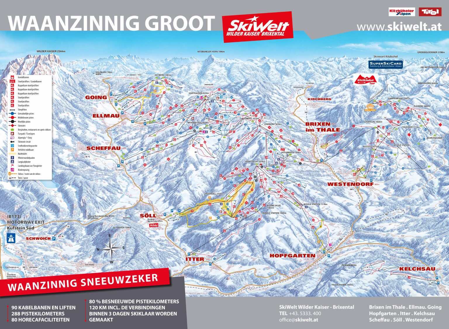 Welkom in Westendorf - skigebied en zomervakantie regio